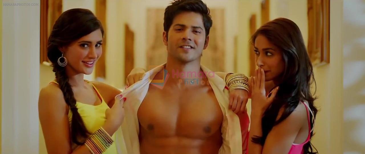Varun Dhawan, Ileana D'Cruz, Nargis Fakhri in Main Tera Hero movie still / Main Tera Hero ...